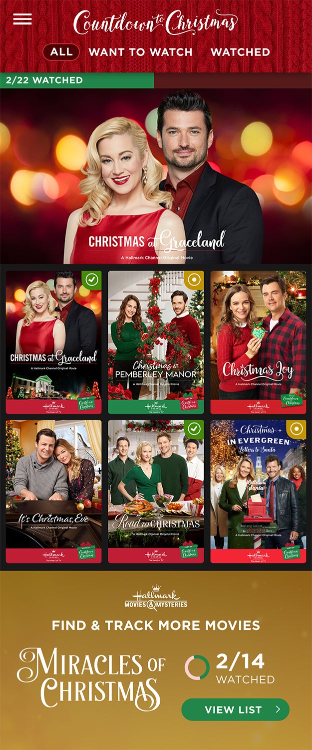 Hallmark Movie Checklist - Cablefax